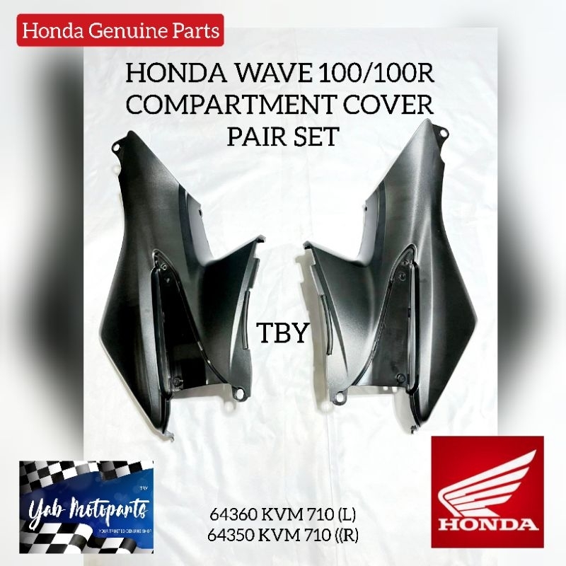 Honda Wave 100/100R Genuine Original UBox Center Cover | Shopee Philippines