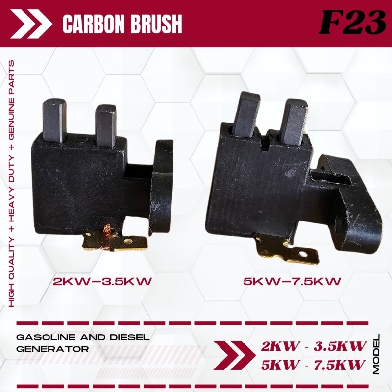 Carbon Brush Generator 2KW up to 3.5KW and 5KW up to 7.5KW | Shopee ...