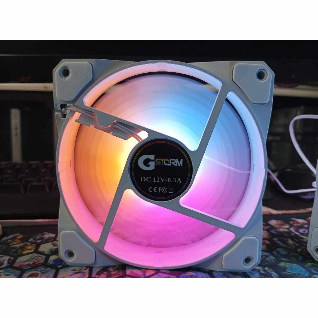 120MM LED MOLEX TYPE CASE FANS GSTORM INPLAY | Shopee Philippines