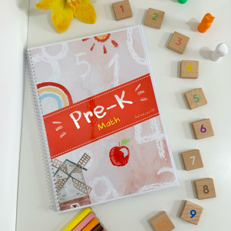 Workbook: Pre-K Math (Printed workbook for toddler) | Shopee Philippines