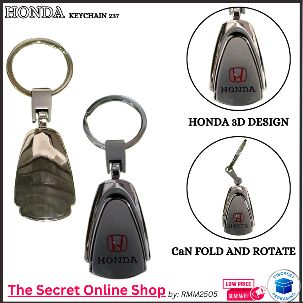 Honda Keychain 237 (Plated Logo Edition) | Shopee Philippines