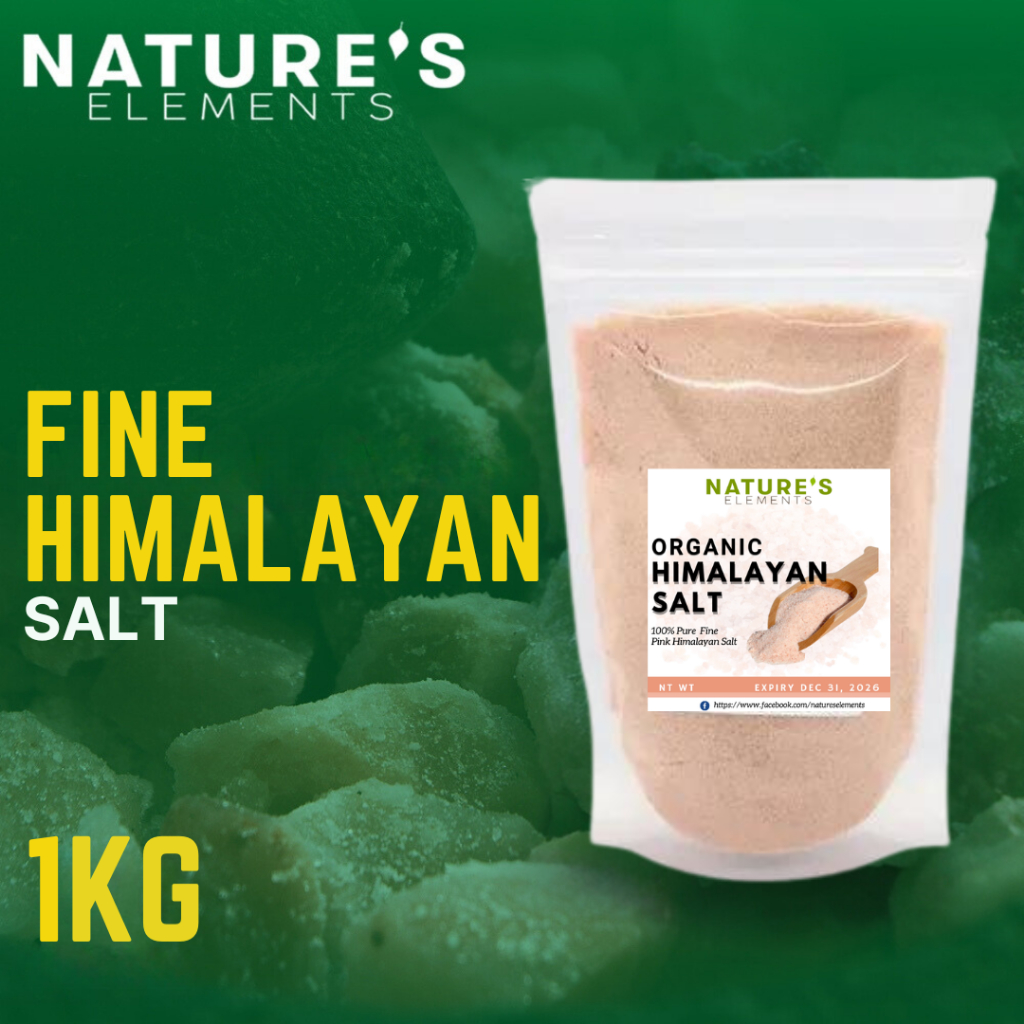 1 Kilogram Himalayan Salt FIne Table Salt Rich in Minerals Ground ...