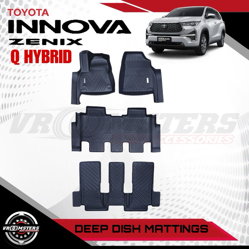Toyota Innova Zenix Q Hybrid 5D V2 Deep Dish Mattings #Vroomsters ...