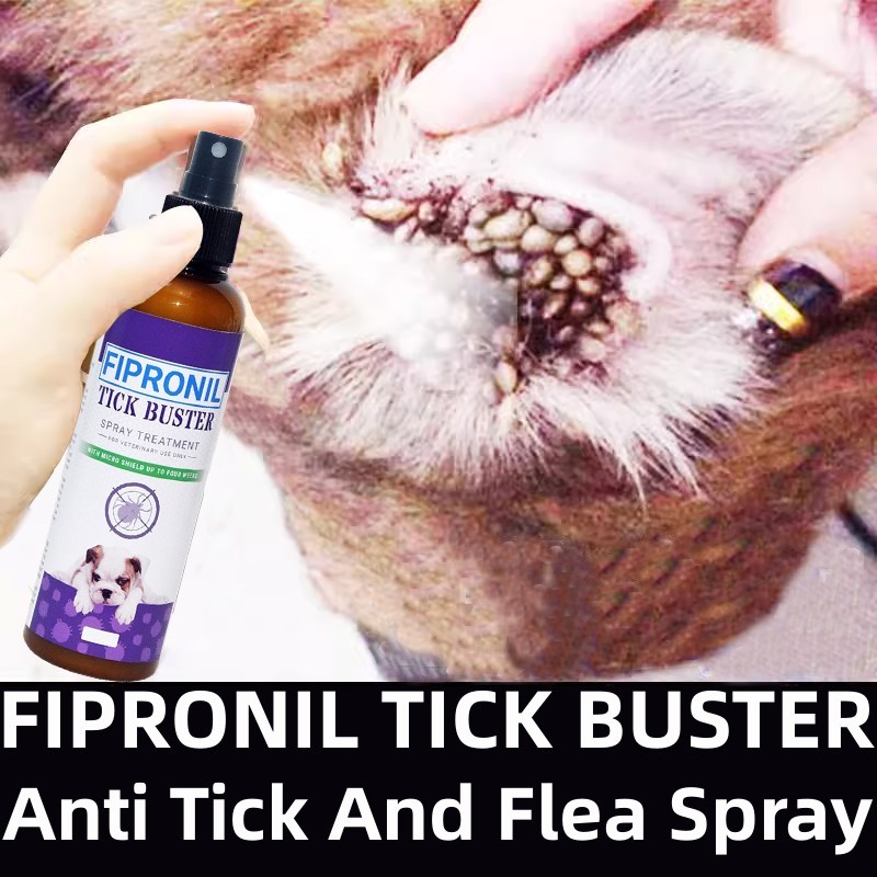 FIPRO-Tick Buster Fipronil Spray Treatment Anti Ticks Fleas And Lice ...