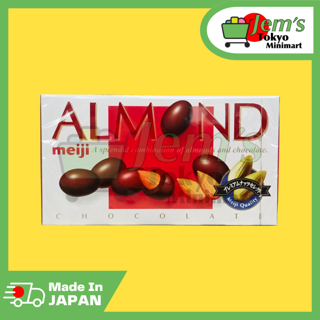 meiji Almond Chocolate 79g | Shopee Philippines