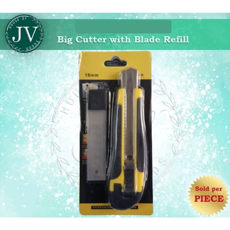𝗕𝗶𝗴 𝗖𝘂𝘁𝘁𝗲𝗿 with spare blade. | Shopee Philippines