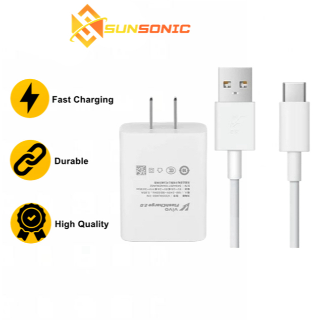Original 33W Flash Charge 2.0 Type-C Power Adapter Set 11V/3A Quick ...