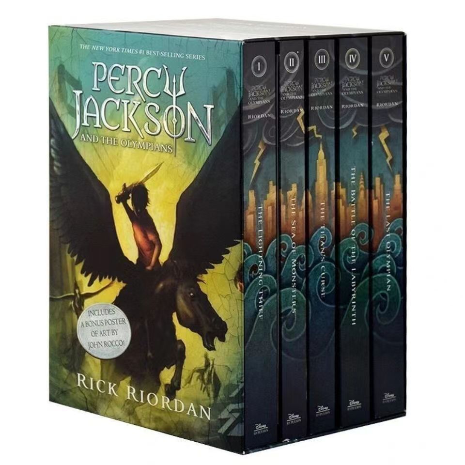 Percy Jackson & the Olympians, Boxed Set (Paperback) by Rick Riordan ...