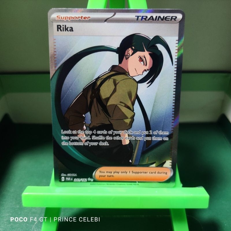 Pokemon TCG - Rika Full Art | Shopee Philippines
