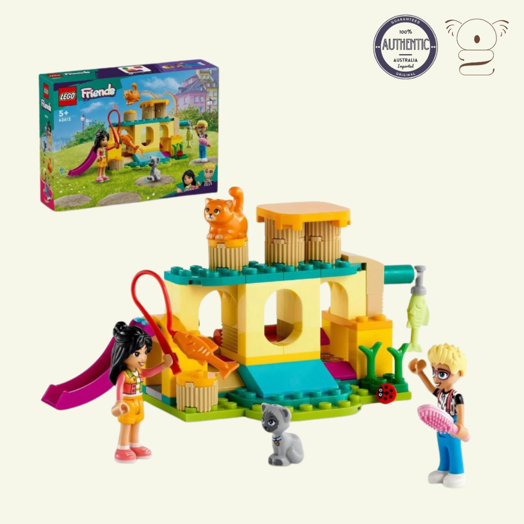 LEGO Friends Cat Playground Adventure 42612 Toy Blocks (87 Pieces ...