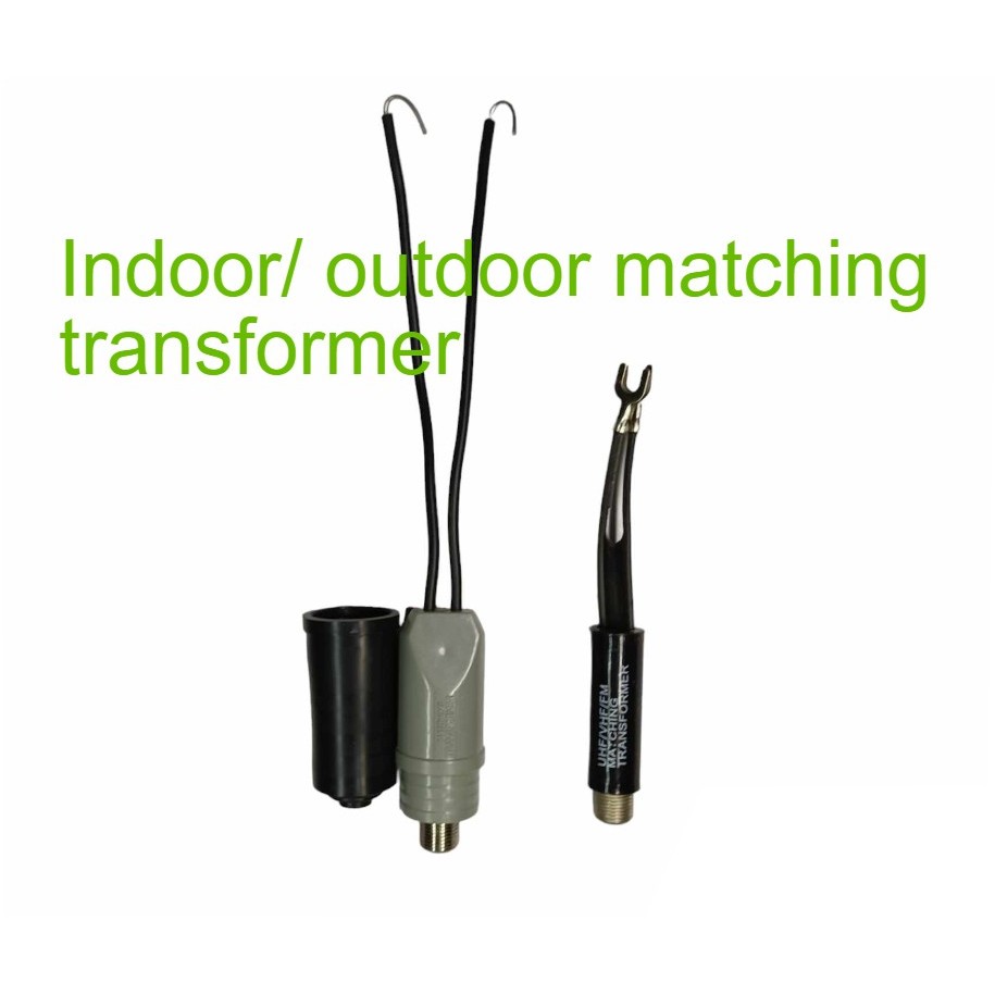 1pc Matching Transformer for TV UHF/VHF/FM F Cable 75-300 Ohm Balun ...