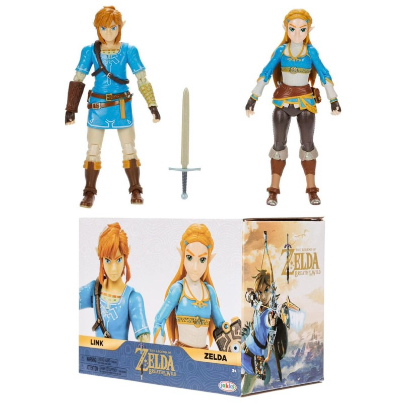 The Legend of Zelda Poseable Action Figure Set by Jakks Pacific x ...