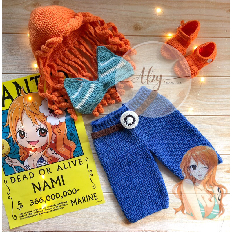 Crochet Nami Baby Costume ( One piece ) | Shopee Philippines