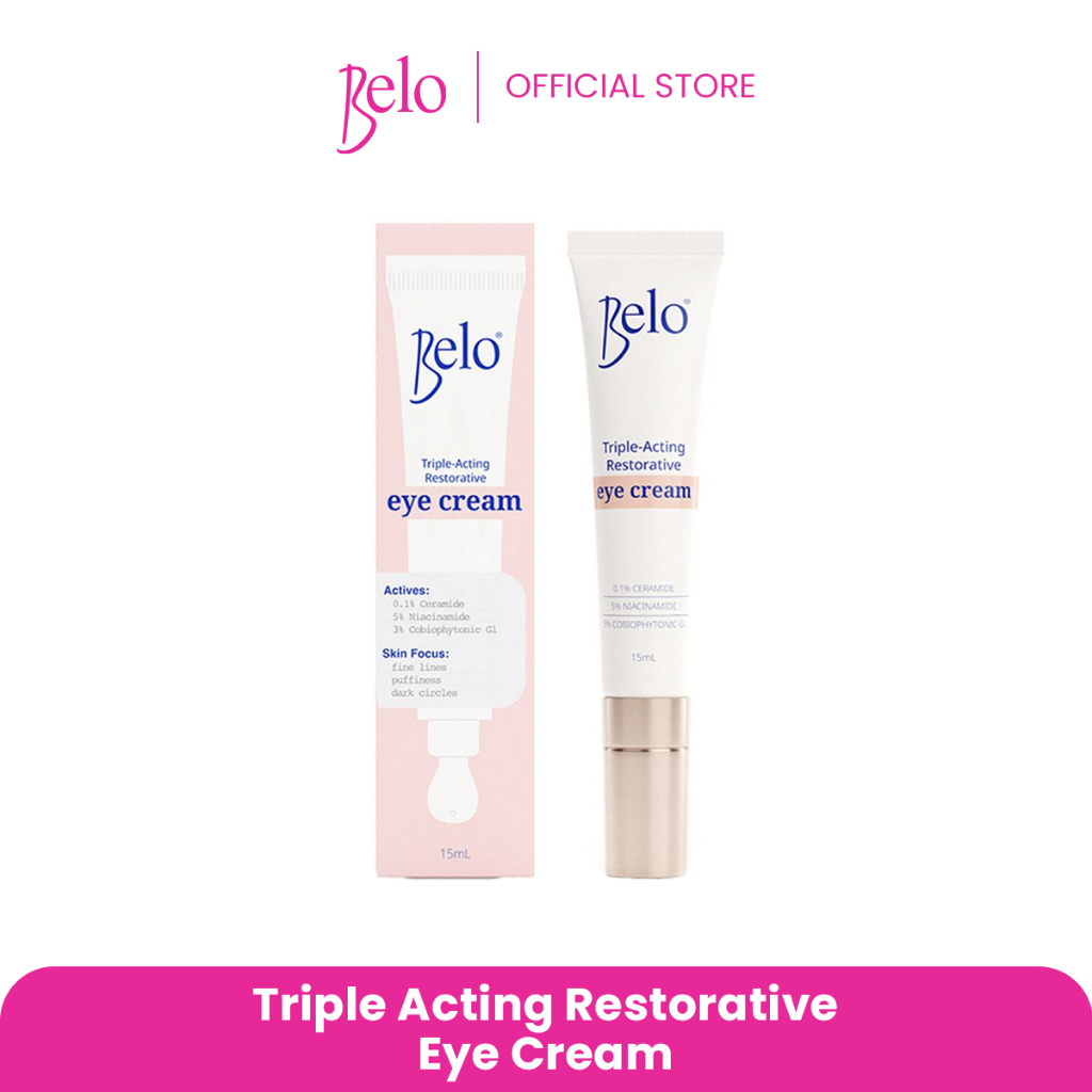 Belo Triple-Acting Restorative Eye Cream | Shopee Philippines