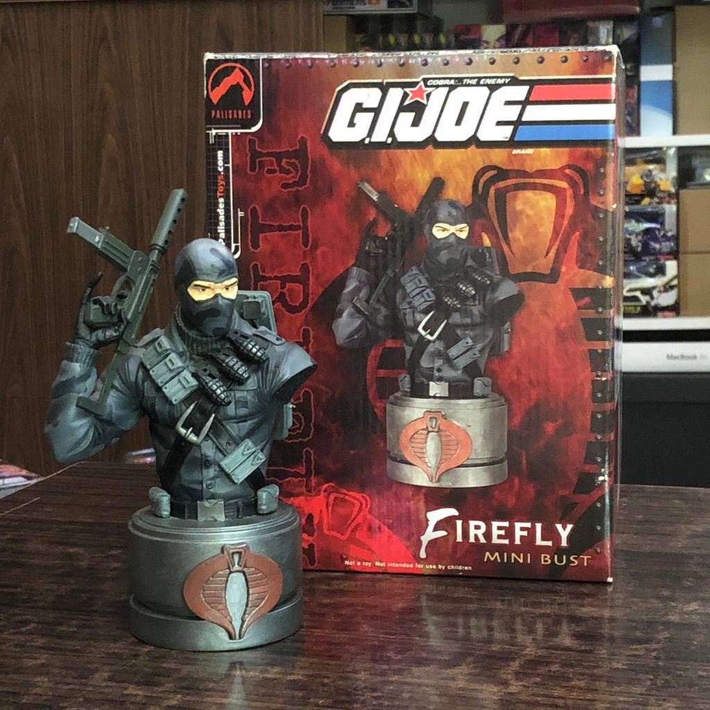 G.I. Joe Mini Bust Statue Cobra Firefly | Shopee Philippines