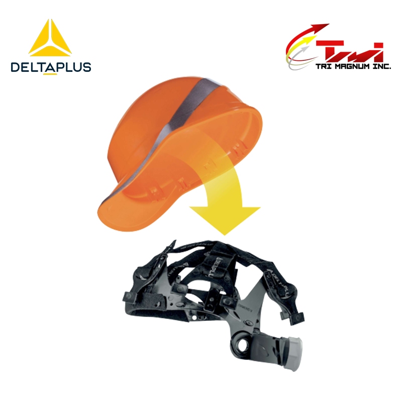 Delta Plus HARNESS V Replacement Harness for Diamond V Hard Hat ...