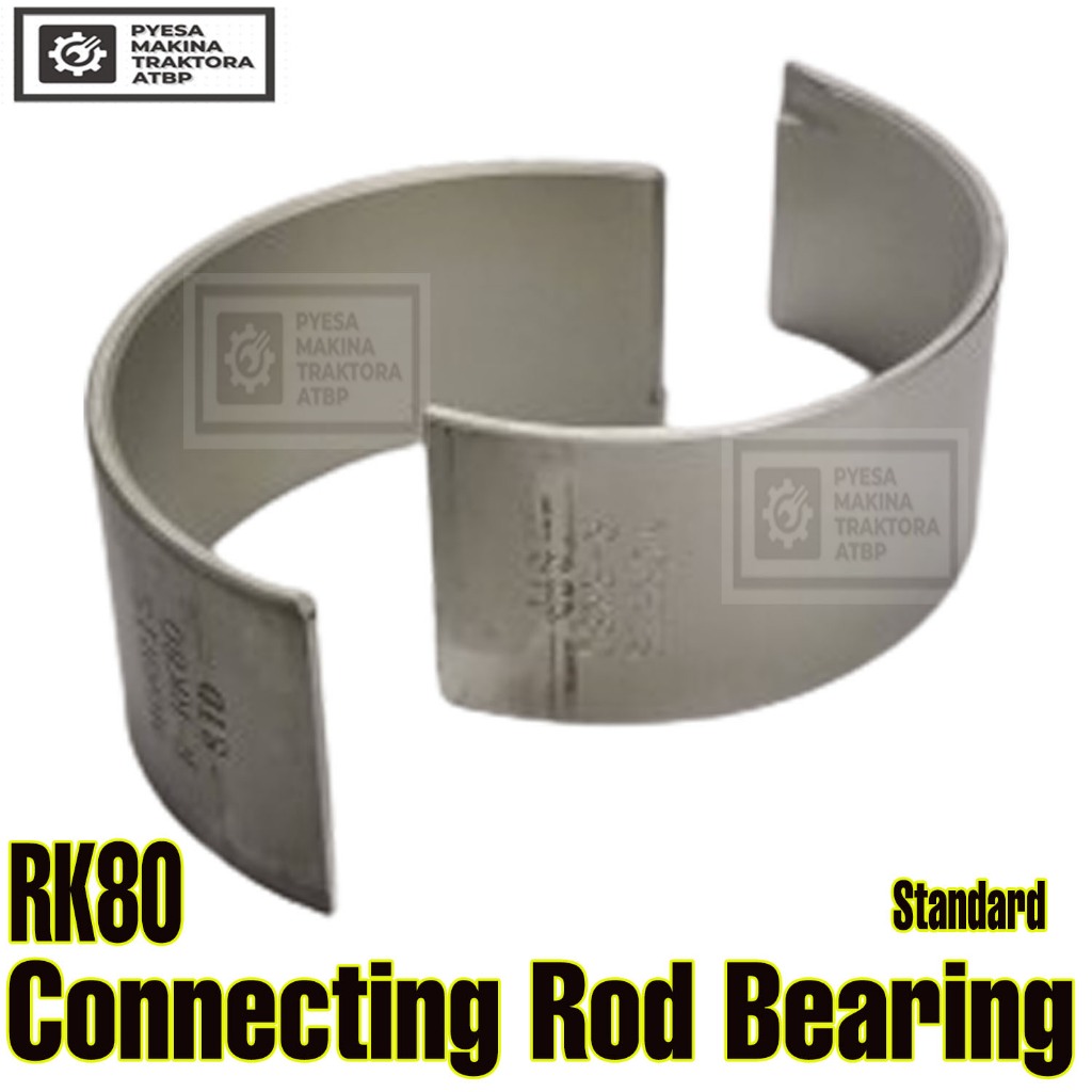 Connecting Rod Bearing Standard STD for RK80 Kubota Water-Cooled Diesel ...