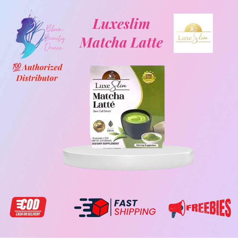 Luxeslim Matcha Latte 10 sachets | Shopee Philippines