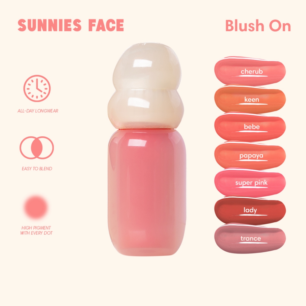 Sunnies Face Blush On [Long-lasting Cheek Pigment] | Shopee Philippines