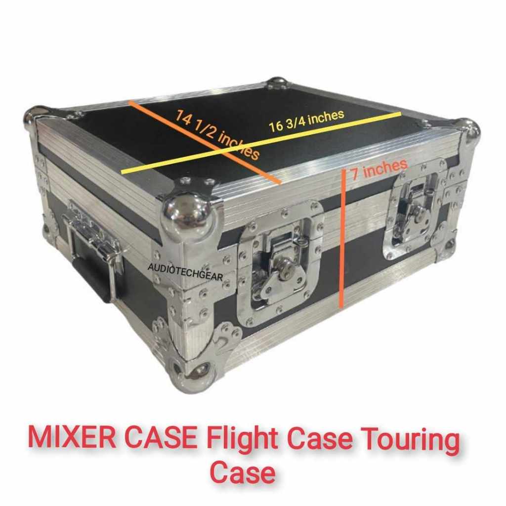 MIXER Case Flight Case Touring Case(outr size: 14 1/2" x 16 3/4" x 7 ...
