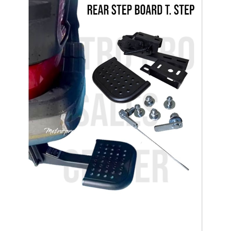 Rear Step Board T-Step Toyota Hilux 2016 to 2024 | Shopee Philippines