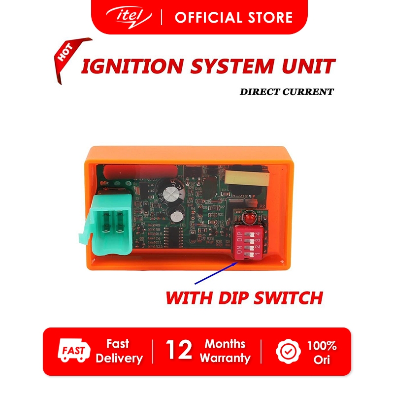 for 50CC 70CC 90CC 110CC 125cc ATV Bike Go Kart CDI with DIP Switch 4 ...