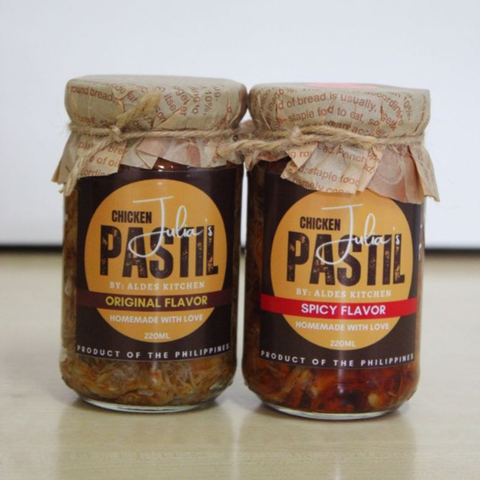 Chicken Pastil in a Jar (Spicy, and Classic/ Original) - 220ml | Shopee ...