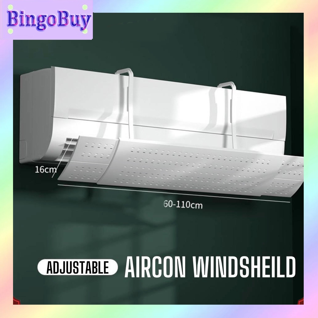 Adjustable Air Conditioner Cover Windshield Air Conditioning Baffle ...
