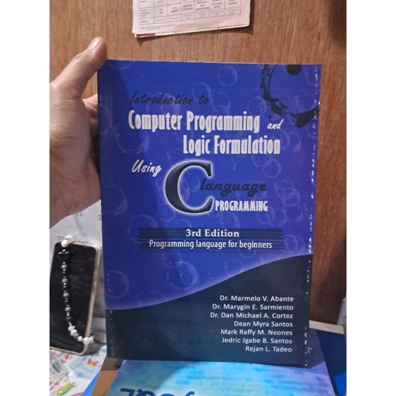 Intruduction to Computer Programming and Logic Formulation Using C ... Intruduction to Computer Programming and Logic Formulation Using C ...