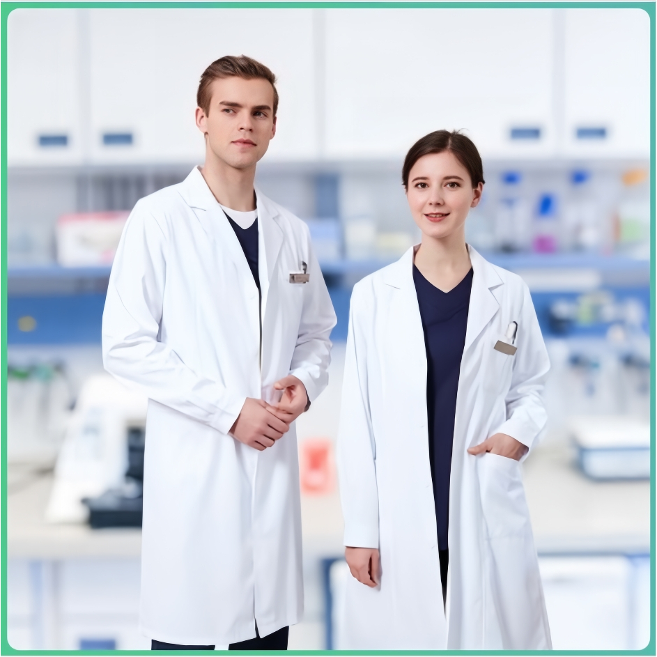 Lab Gown Lab Coat Laboratory Gown For Students Men Women Lab Gown For ...