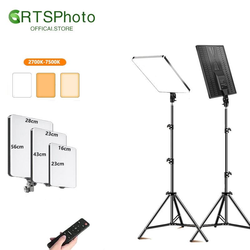 LED Video Panel Light 8/19/24inch Photography Lamp lighting CRI 96 ...