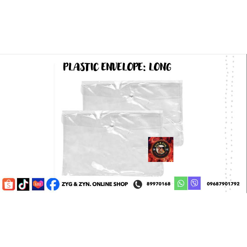 ADVENTURER LONG PLASTIC ENVELOPE | 10 PIECES | 25 PIECES | Shopee ...