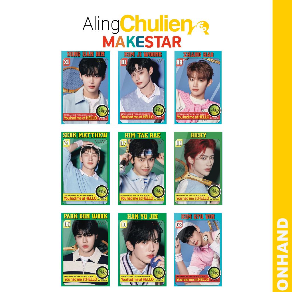 Zerose Ver. ZB1 ZEROBASEONE - You had me at Hello POCA ALBUM | Shopee ...