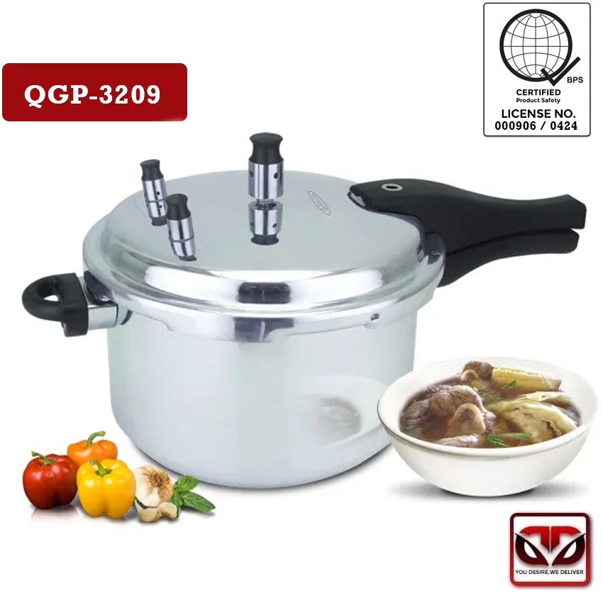 Imarflex QGP-3209 9L Pressure Cooker (Aluminum) | Shopee Philippines