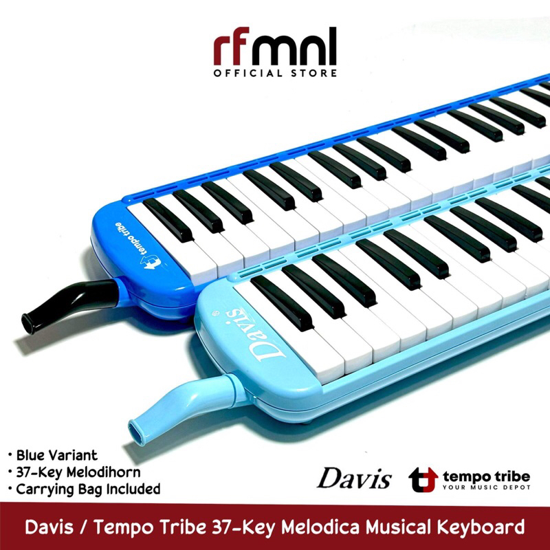 Davis/Tempo Tribe 37-Keys Melodica Musical Keyboard | Shopee Philippines