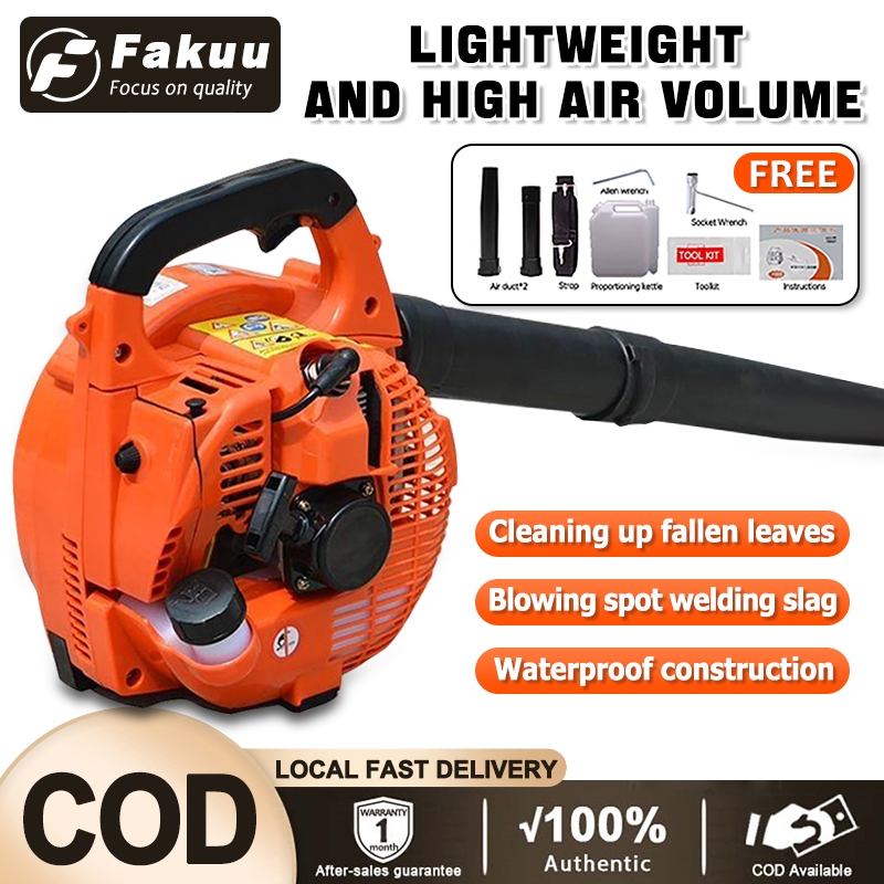 High power high air volume gasoline blower cordless blower dust removal ...