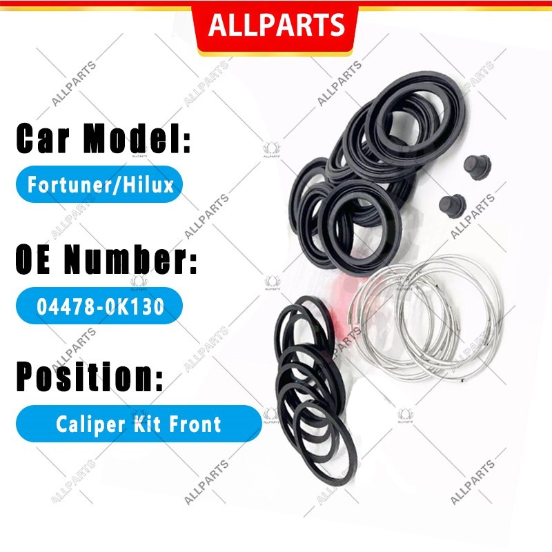 Toyota Auto Parts Front Brake Caliper Kit For Toyota Fortuner Hilux OE ...