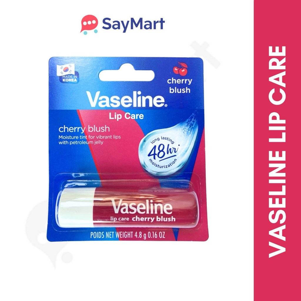 VASELINE LIP THERAPY STICK 4.8G CHERRY | Shopee Philippines
