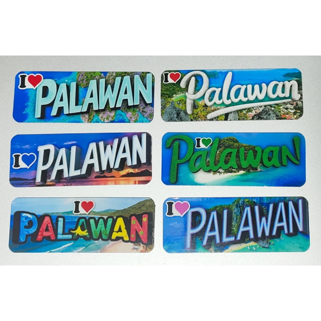 PALAWAN RECTANGLE DESIGN RUBBER REF MAGNET | Shopee Philippines
