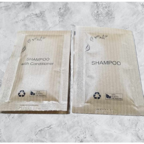 10ml shampoo with conditioner sachet 100pcs ECO friendly Hotel Supplies ...