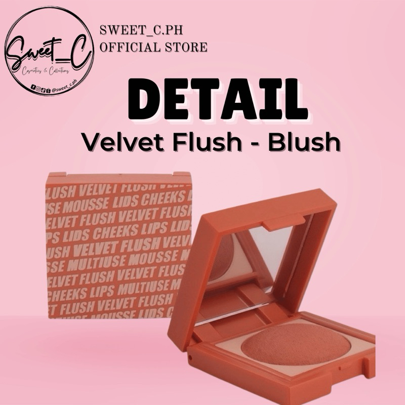 Detail Cosmetics Velvet Flush | Shopee Philippines