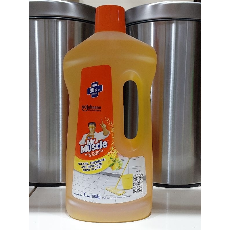 Mr. Muscle Multi-Purpose Cleaner Fresh Lemon 1L | Shopee Philippines