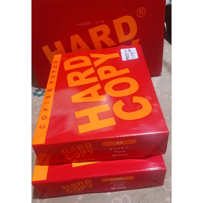 Hardcopy Bond Paper 1 box (5 reams) | Shopee Philippines