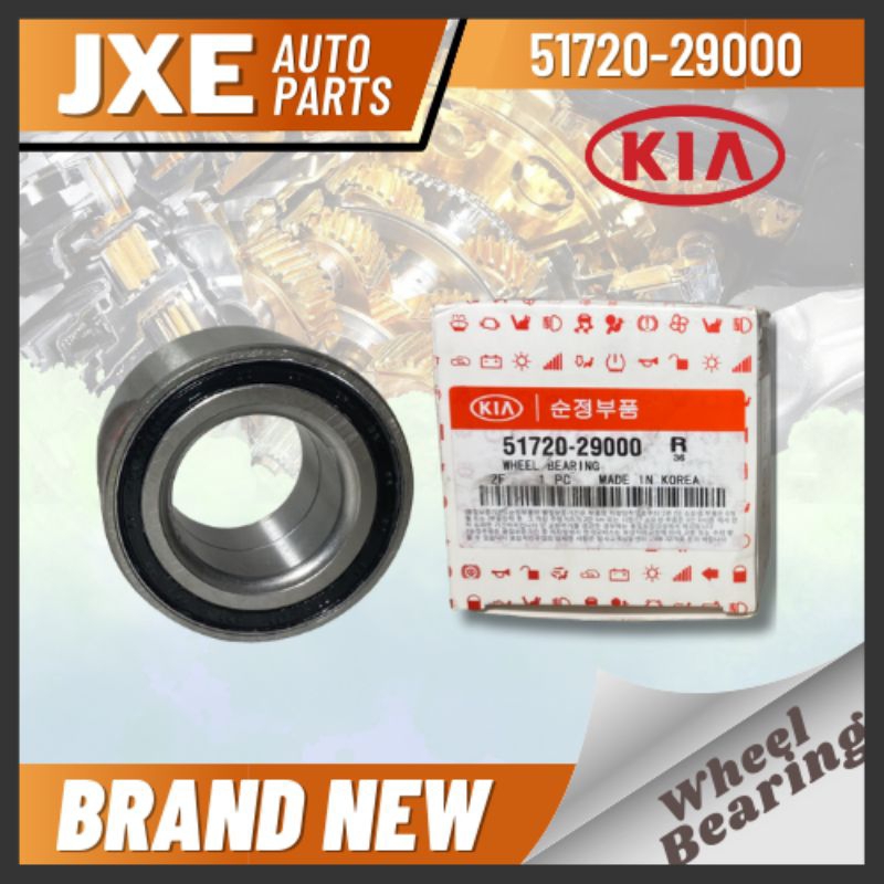 KIA Wheel Bearing (FRONT) for Rio RLO5 HYUNDAI Accent Elantra Tiburon Genuine Parts (51720-29000 ...