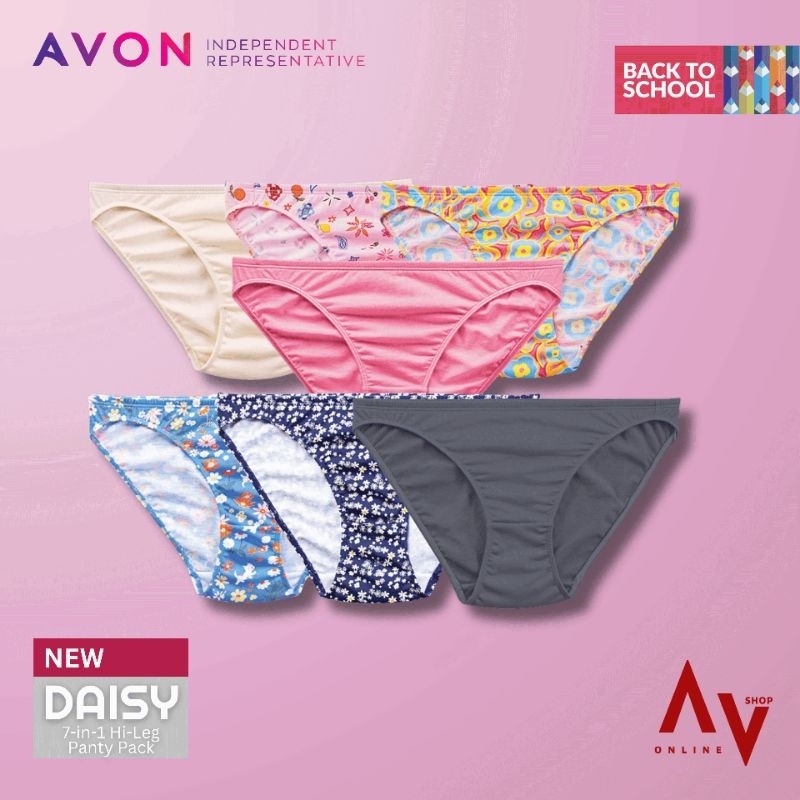 Avon Daisy 7in1 Hi-leg Missy Panty Pack | Shopee Philippines
