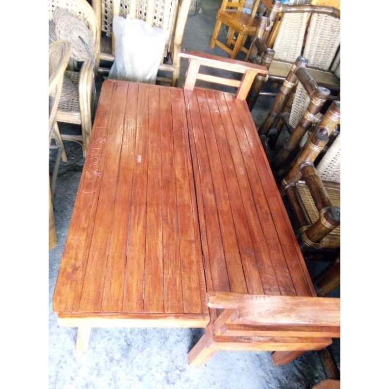 DIVAN SOLIHIYA CLEOPATRA/SOFABED 2IN1 RATTAN SOLIHIYA ANDAHOGANY WOOD ...