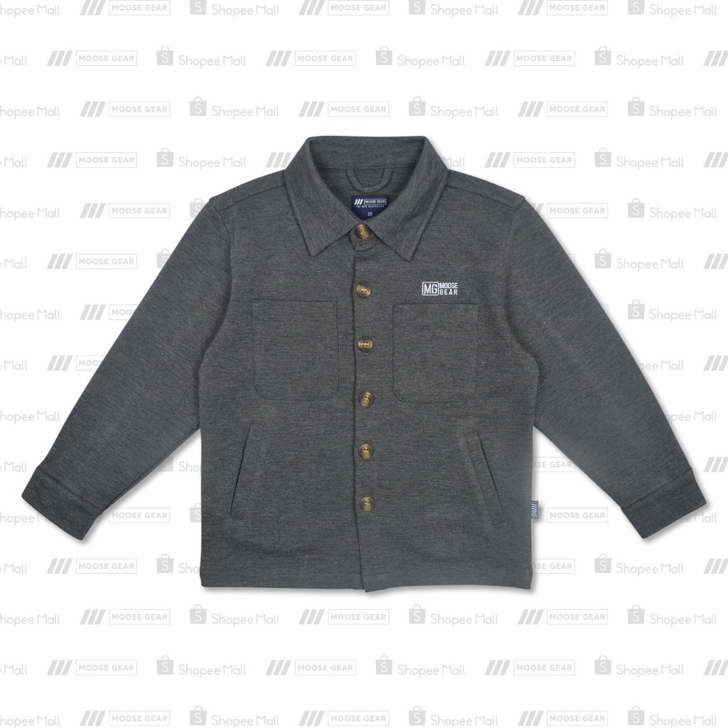 Moose Gear Darkest Spruce Jacket Polo With Embroidery details (JC-14062 ...