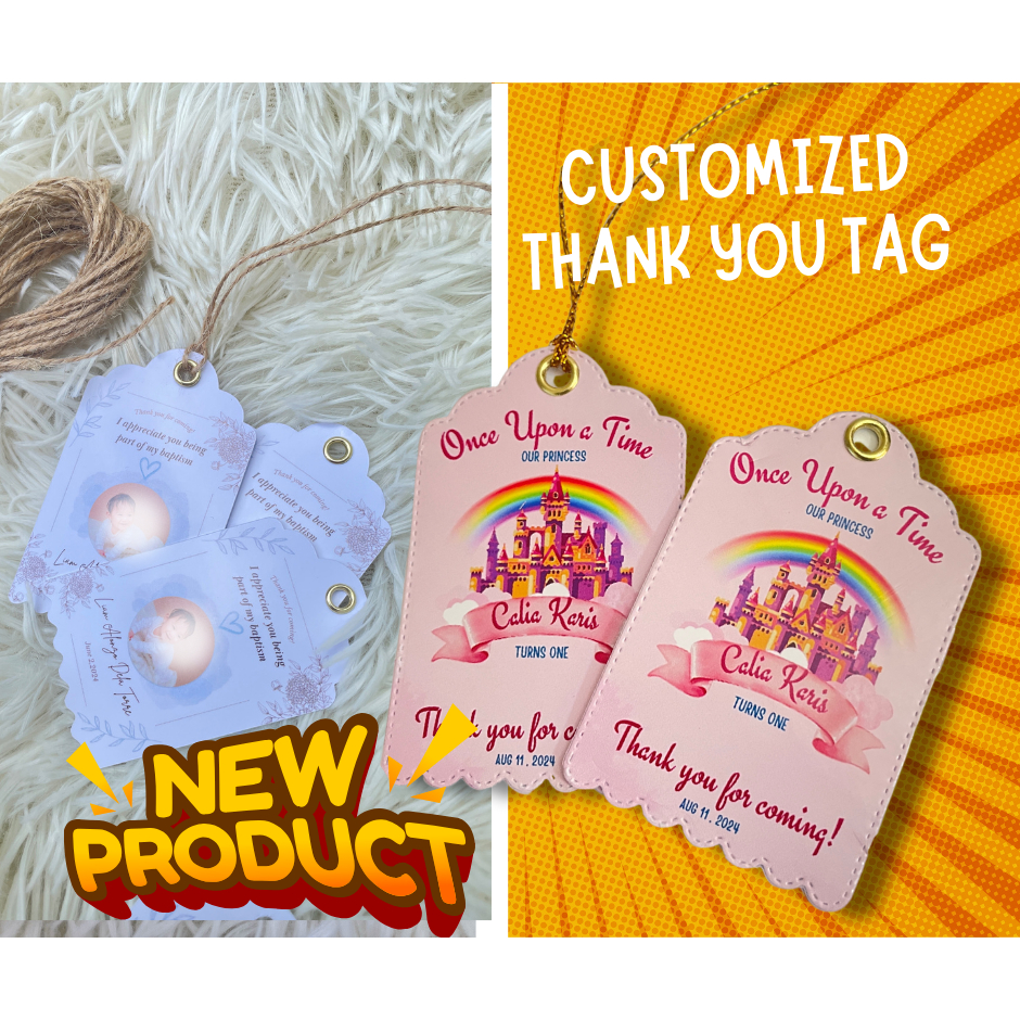 NEW THANK YOU TAG by Eprints Mnl | Shopee Philippines