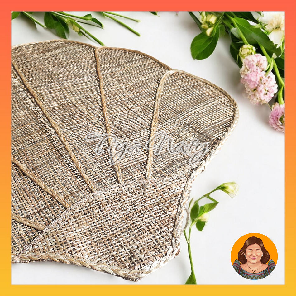 TIYA NATY Burlap Ready-made Flower Wrap Mat Sinamay Sheet Abaca DIY ...