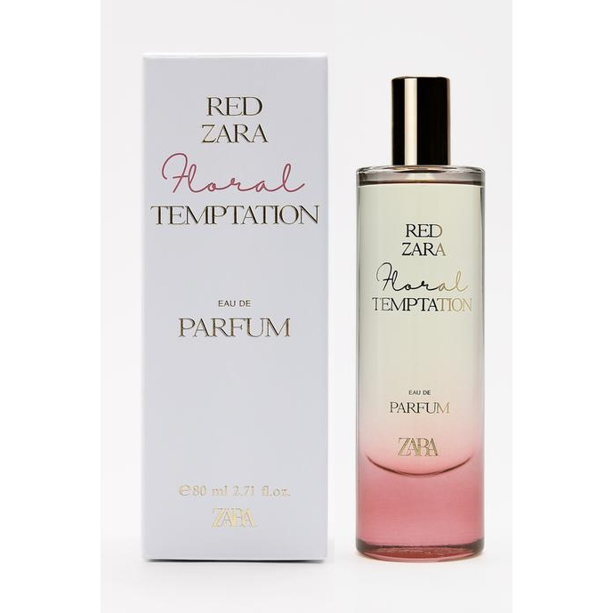 ZARA RED TEMPTATION / SWEET / FLORAL TEMPTATION EAU DE PARFUM 30 ML or 80 ML | Shopee Philippines